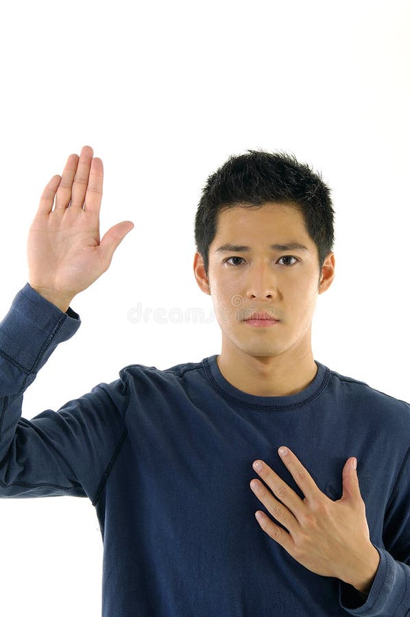 Man hands rising stock image. Image of greeting, asia - 5056719