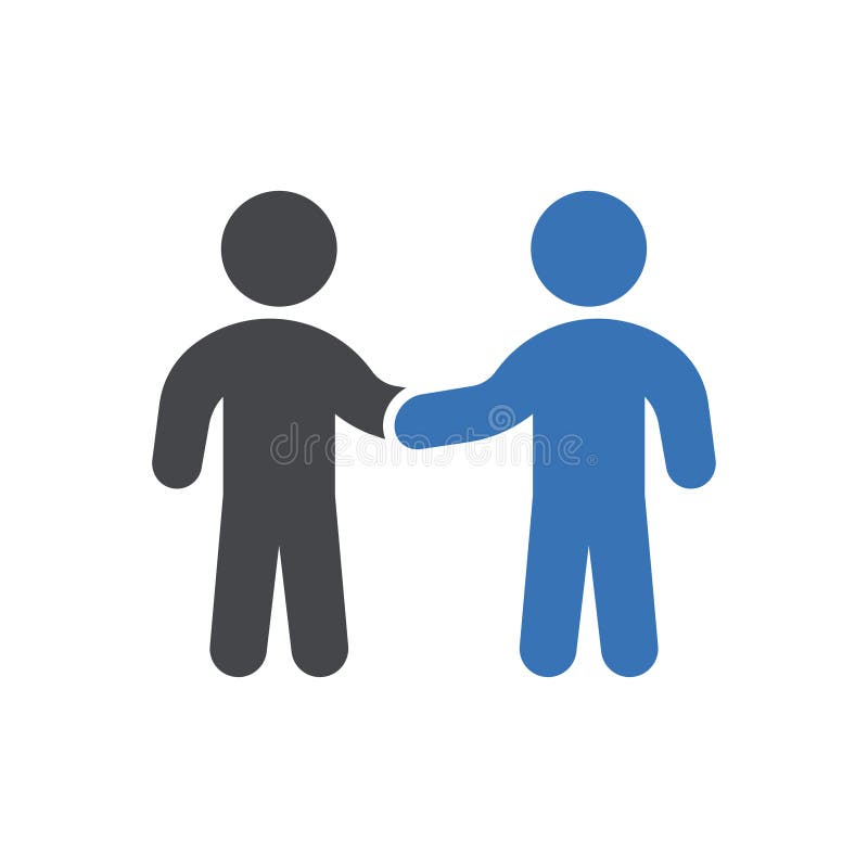 Man handshake stock vector. Illustration of handshake - 212378190