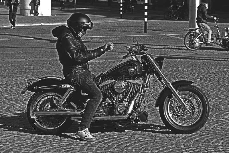 355 Man Riding Harley Davidson Stock Photos - Free & Royalty-Free Stock ...