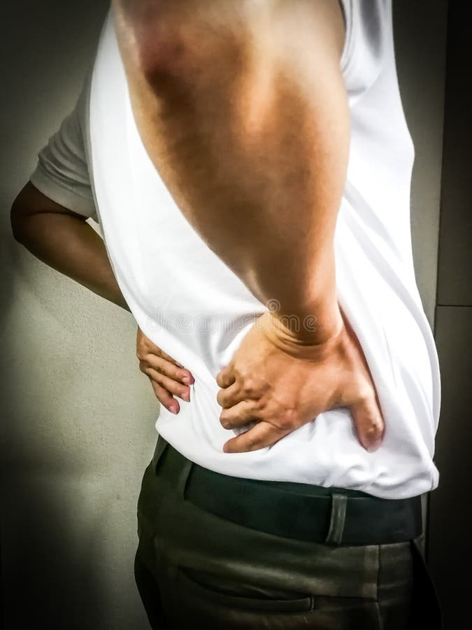 Backaches. stock photo. Image of helthcare, doctor, hospital - 99878498
