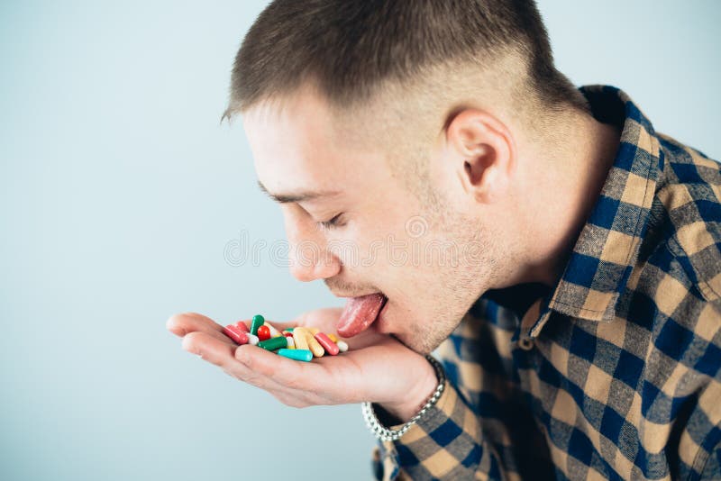 835 Man Eating Pills Stock Photos - Free & Royalty-Free Stock Photos ...
