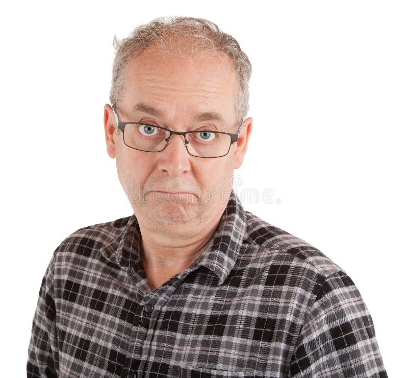 Man has a Stony-Faced stock image. Image of disagreeable - 105422801