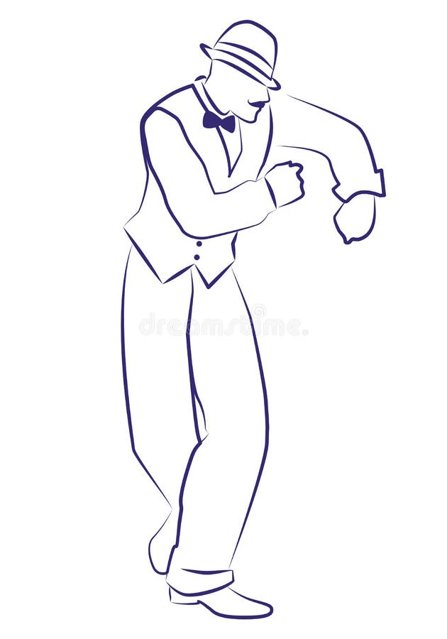 Dancing Drawing Line Stock Illustrations – 5,509 Dancing Drawing Line ...