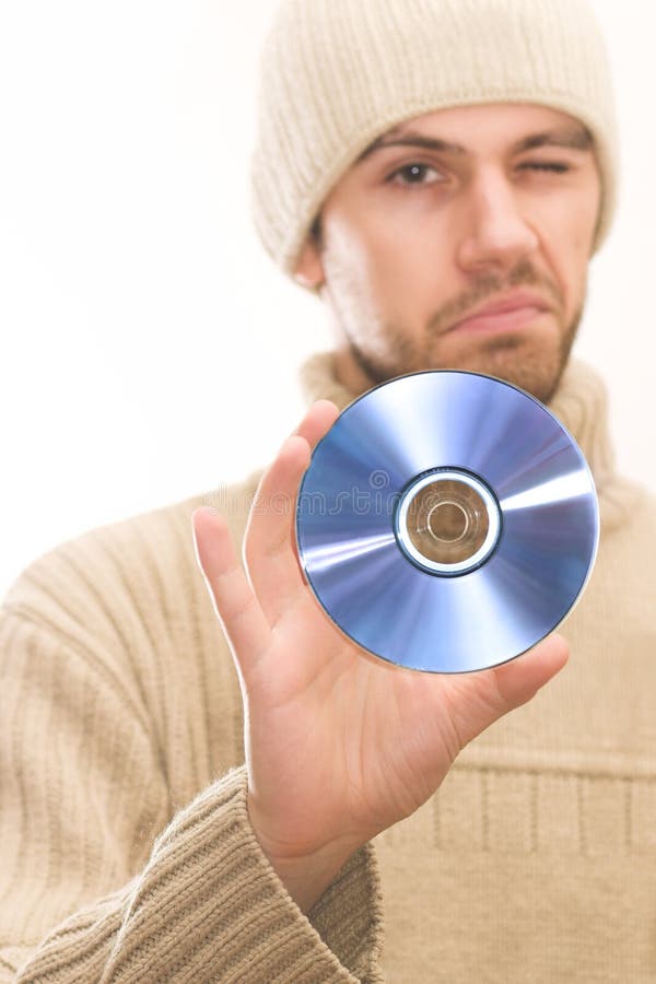 Man Hat Holding Cd Stock Photos - Free & Royalty-Free Stock Photos from ...