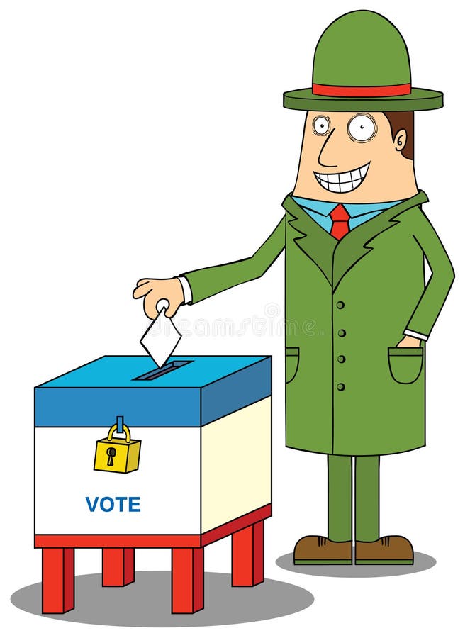 Voting stock vector. Illustration of liberals, hand, party - 9877571