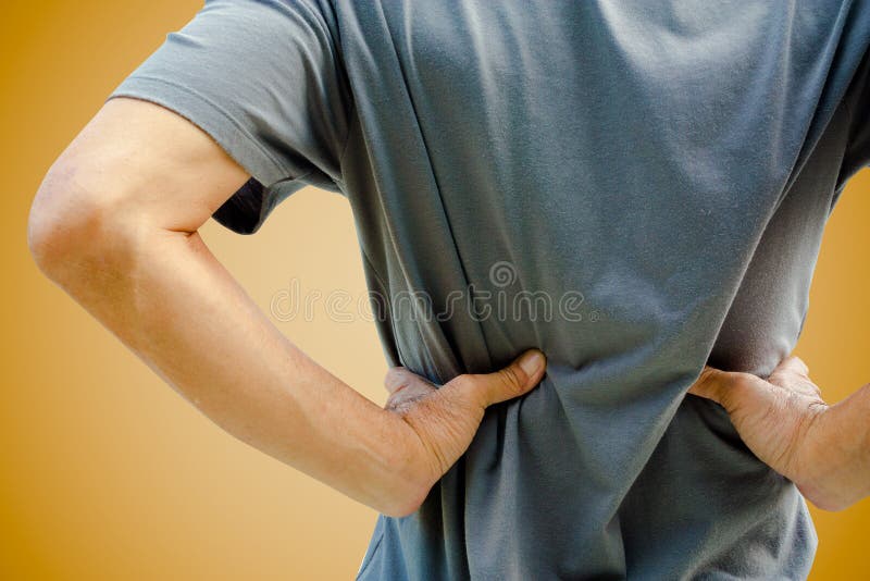 Man having a back ache stock photo. Image of corporate - 62300830