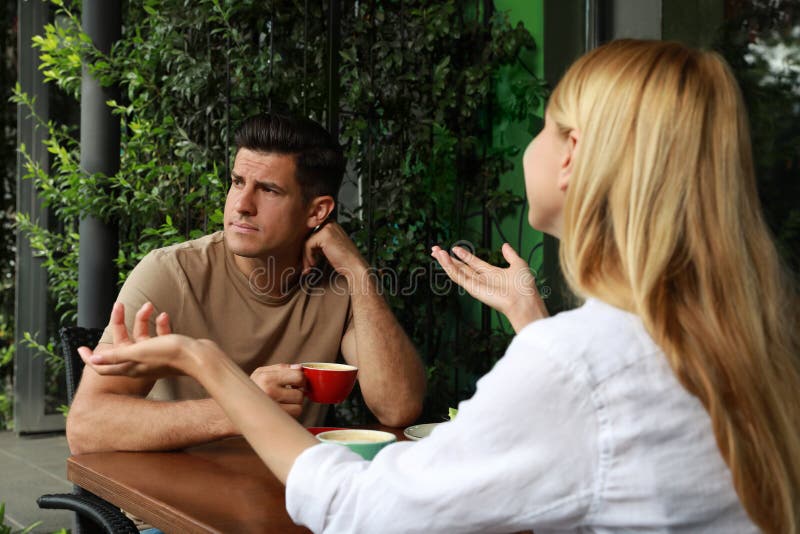 107 Boring Conversation Woman Man Stock Photos - Free & Royalty-Free ...