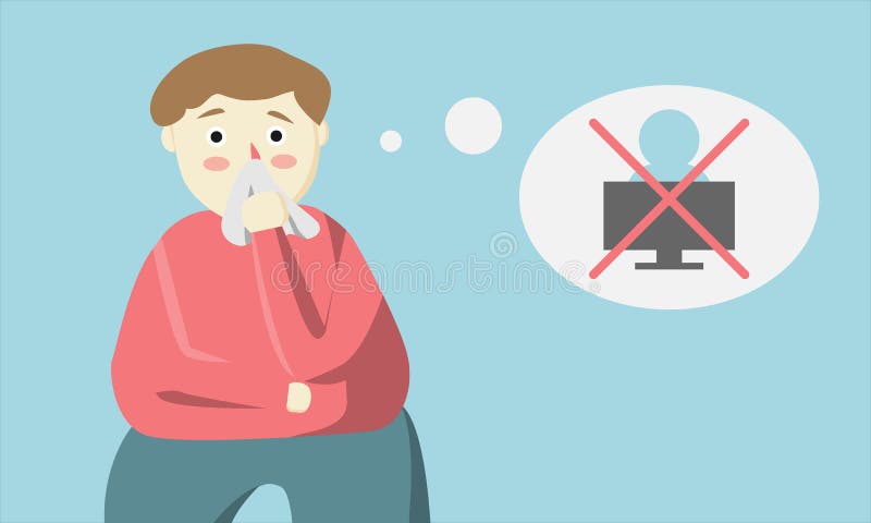 Cartoon Sick Leave Stock Illustrations – 169 Cartoon Sick Leave Stock ...