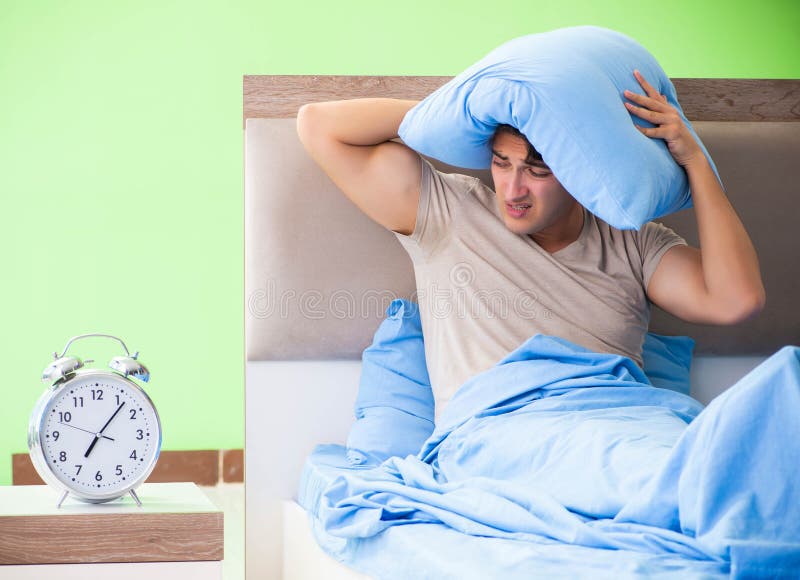 Man Having Trouble with His Sleep Stock Image - Image of health, asleep ... Man Having Trouble with His Sleep Stock Image - Image of health, asleep ...