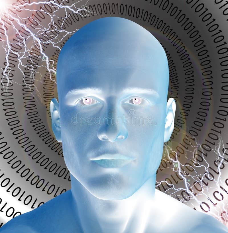 Binary Human stock photo. Image of knowledge, humanity - 2040952