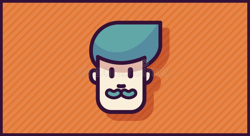 Man Head Logo or Icon for App or Mobile or Web Stock Vector ...