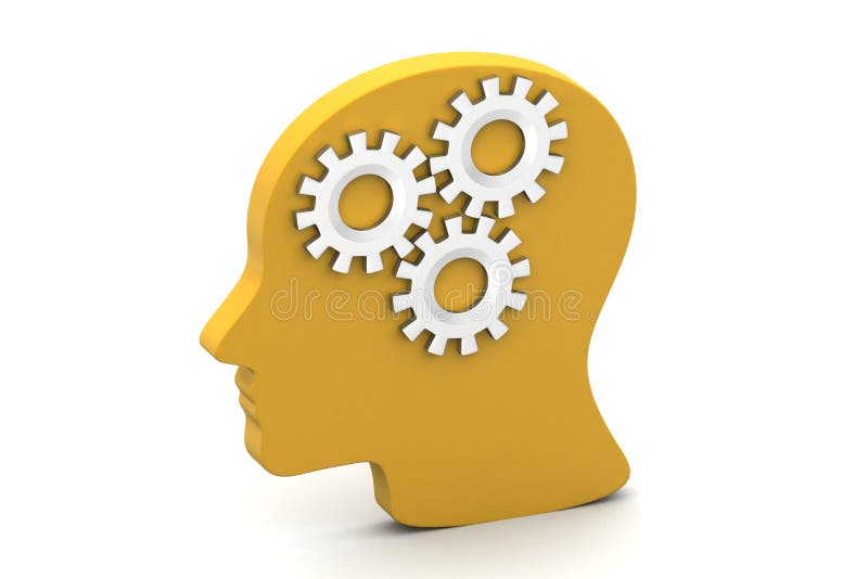 Cogs or Gears from the Green Grass. Stock Photo - Image of concept ...