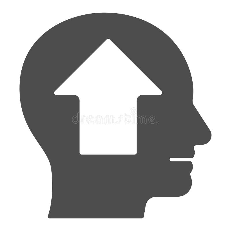 Human Head Arrow Think Stock Illustrations – 1,539 Human Head Arrow ...