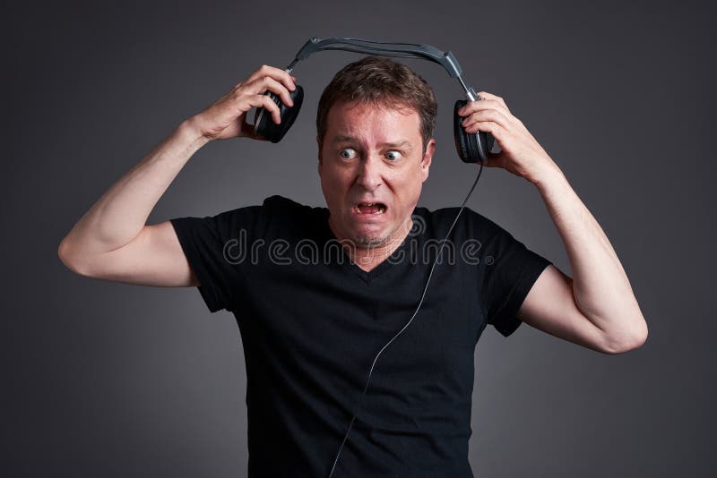 Middle Age Man Disturbing Stock Photos - Free & Royalty-Free Stock ...