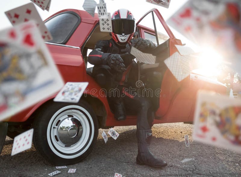 Playing Cards Motorcycle Stock Photos - Free & Royalty-Free Stock ...