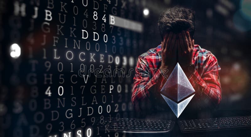 Hacker Hunting for Code Concept Editorial Stock Image - Image of ...