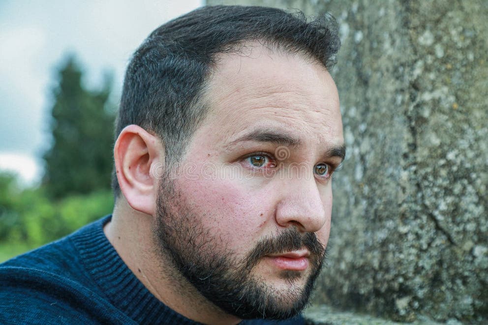 Man Hiding from Someone Searching for Him Stock Image - Image of ...