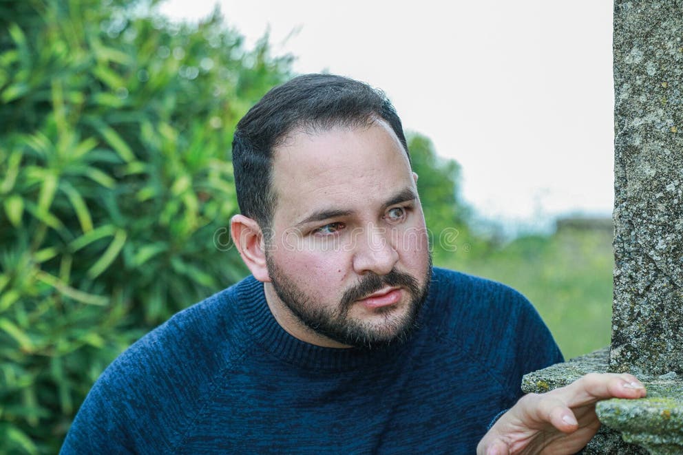Man Hiding from Someone Searching for Him Stock Photo - Image of ...