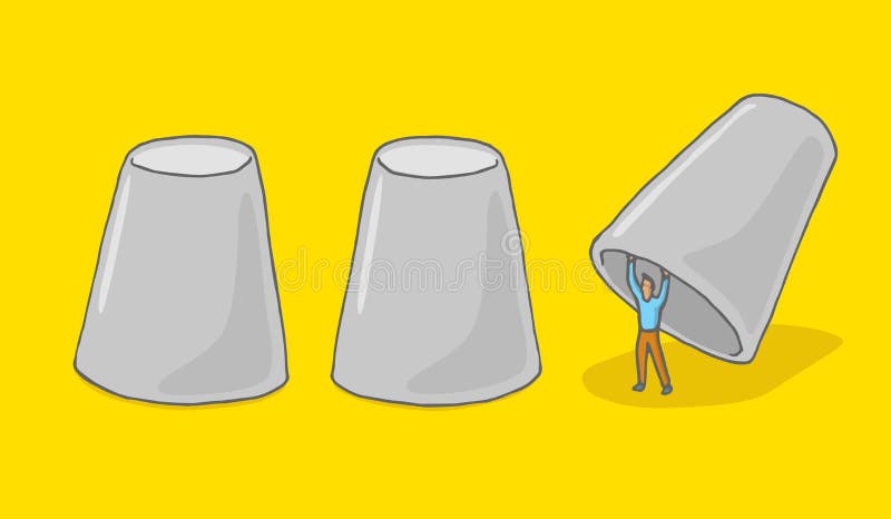 Find Ball Cups Game Stock Illustrations – 12 Find Ball Cups Game Stock ...