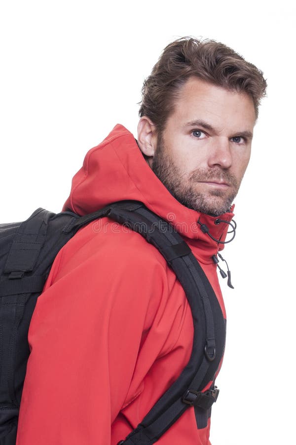 Man hiking stock image. Image of expression, cold, background - 35901111 Man hiking stock image. Image of expression, cold, background - 35901111