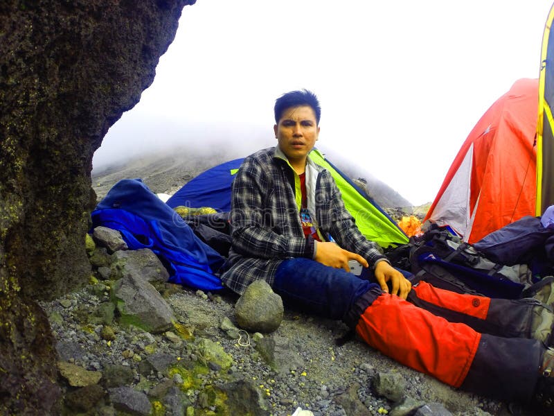 Pasar Bubrah Mountain Merapi Indonesia - Tiltshift Editorial Photo ...