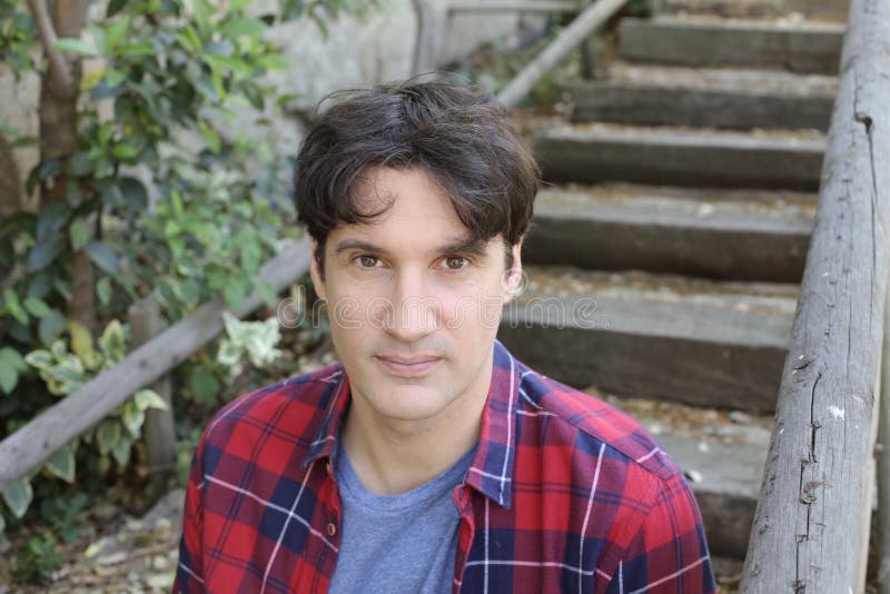 Man in his 30s headshot stock image. Image of caucasian - 248618805