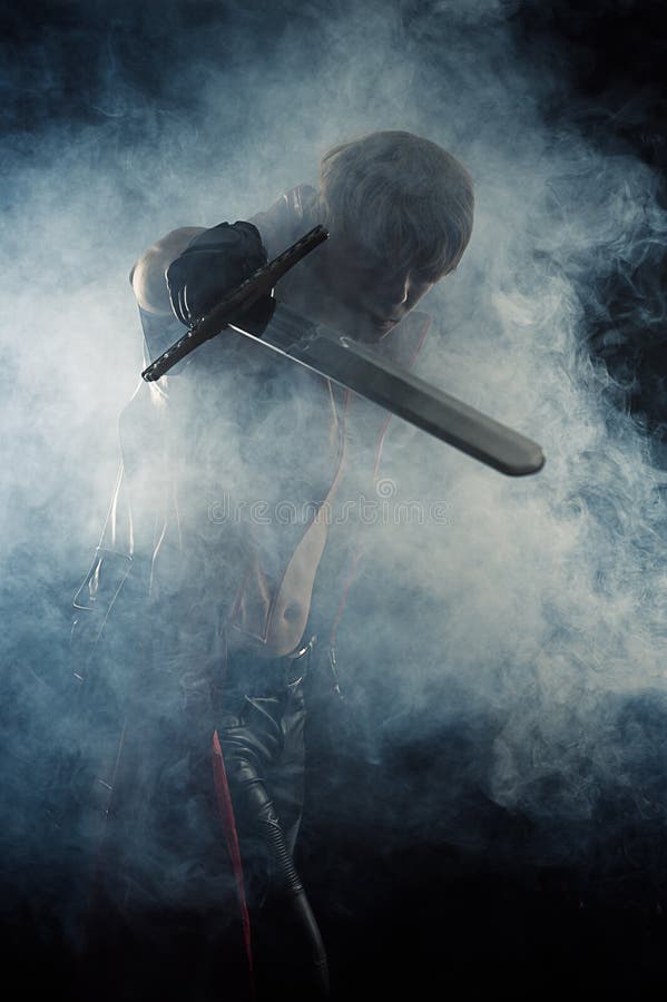 Wallpaper Smoke Sword Wallpapers Wallpaper Smoke, Cat, Style, Sword,