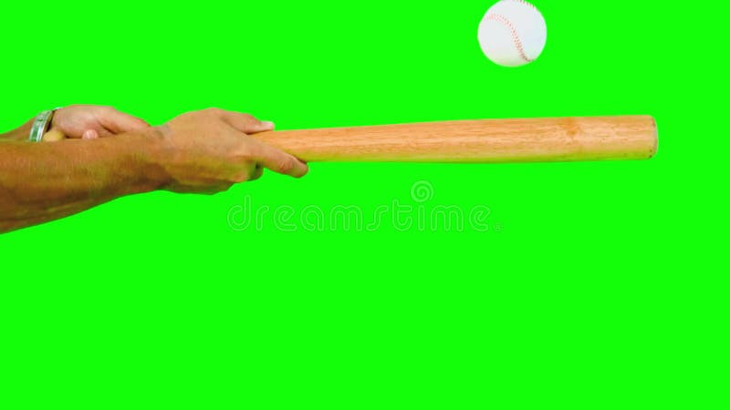 Man Hitting Baseball with Bat and Keeping it Up Stock Footage - Video ...