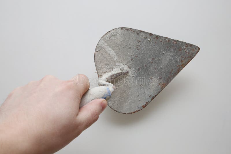 Man hold in the hand tools stock image. Image of carpenter - 69427179