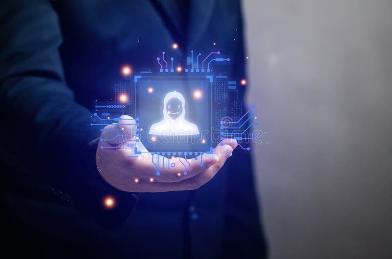 Protecting Privacy in the Digital World Stock Photo - Image of connection, antivirus: 297363962