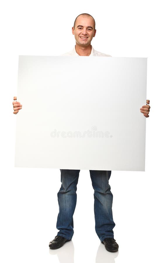 220+ Man holding white board Free Stock Photos - StockFreeImages