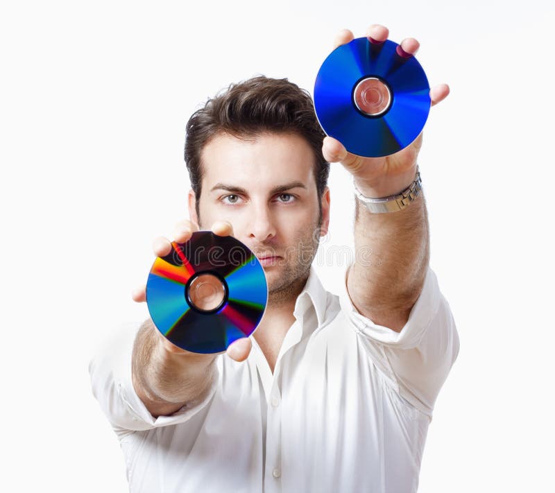 158 Man Holding Cd Dvd Stock Photos - Free & Royalty-Free Stock Photos ...