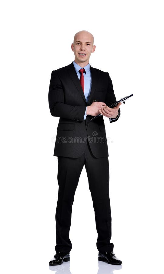 Man holding a file stock photo. Image of businessman - 37913330