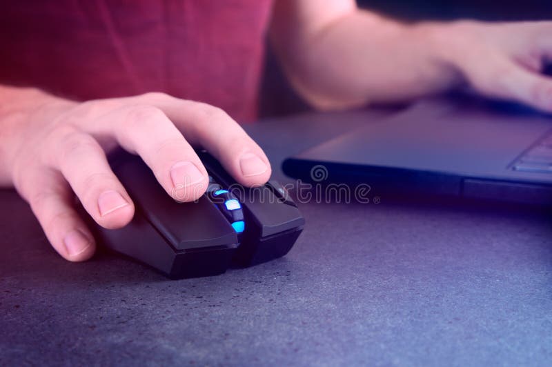 Gaming mouse stock photo. Image of company, corporate - 10021236