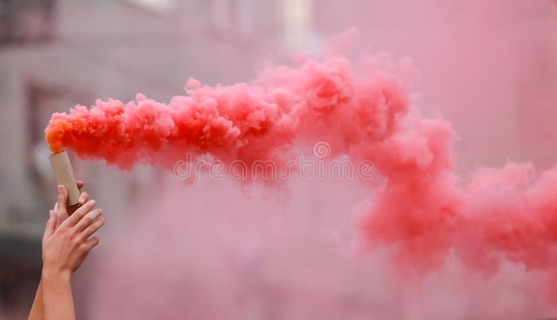 Distress Flare Signal stock photo. Image of signal, internationally ...