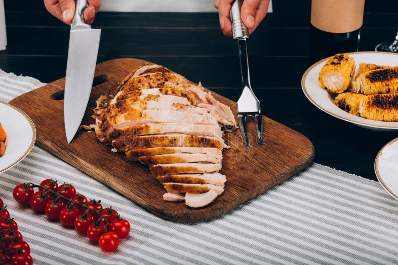 Man holding knife and fork stock image. Image of handsome - 104089633