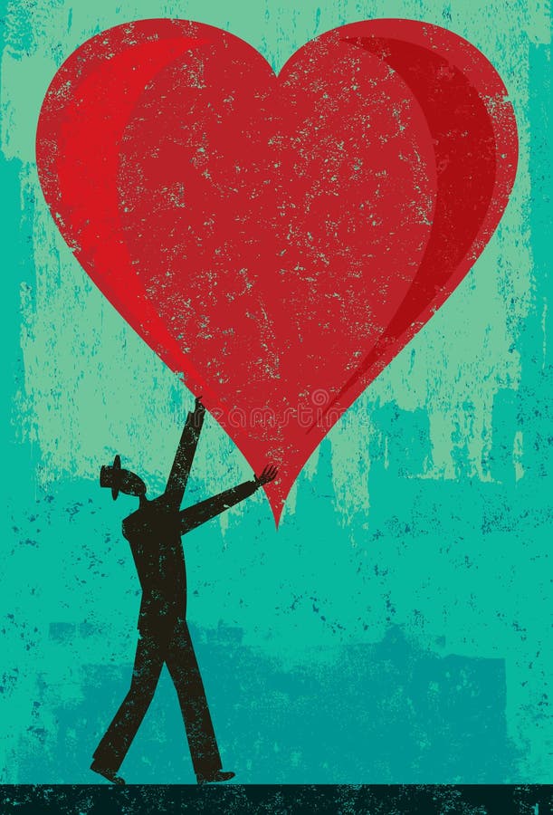 Heart Holding Man Stock Illustrations – 20,865 Heart Holding Man Stock ...