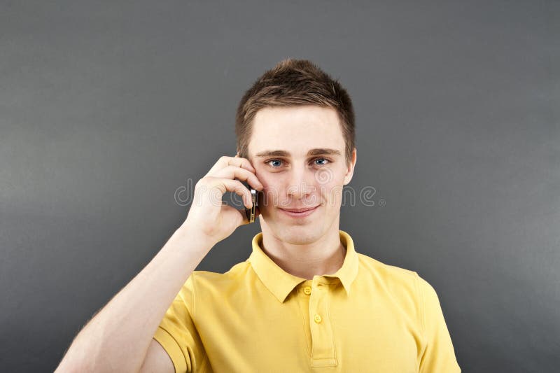 Mime Theater Actor Performing with Old Telephone Stock Image - Image of ...
