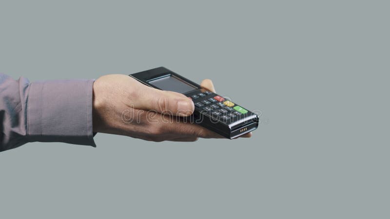1,251 Man Holding Pos Terminal Stock Photos - Free & Royalty-Free Stock ...