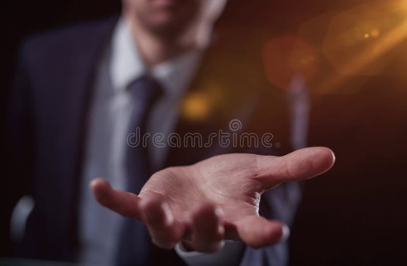 A Hand that Can Hold or Grasp Something. Stock Image - Image of alone ...