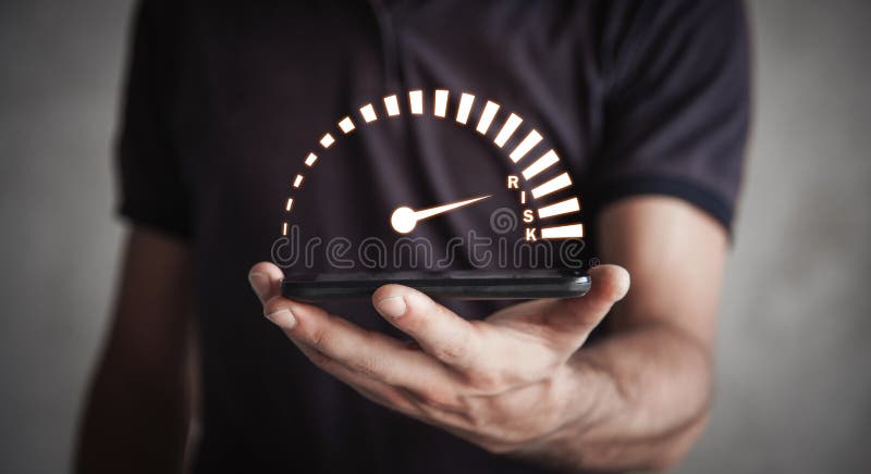 Man Holding Speedometer with KPI Word. Key Performance Indicator Stock ...