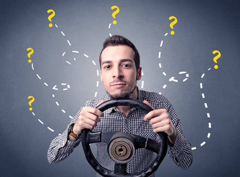 Man holding steering wheel stock image. Image of driving - 89160563