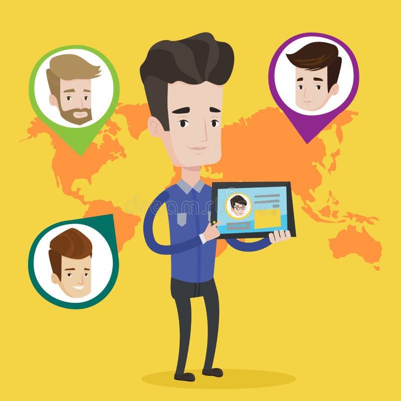 Social World Cartoon Stock Illustrations – 11,711 Social World Cartoon ...