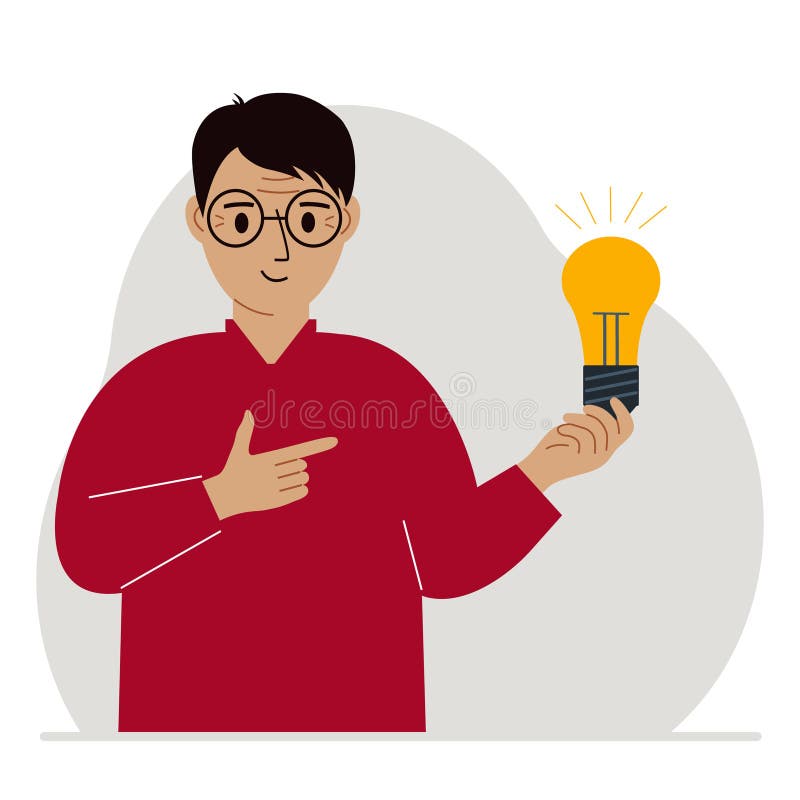 Thinking Man Bulb Stock Illustrations – 8,958 Thinking Man Bulb Stock ...