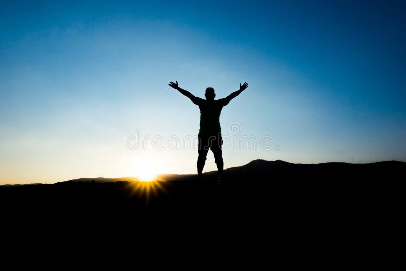 Man hope success stock image. Image of concept, full - 92050391