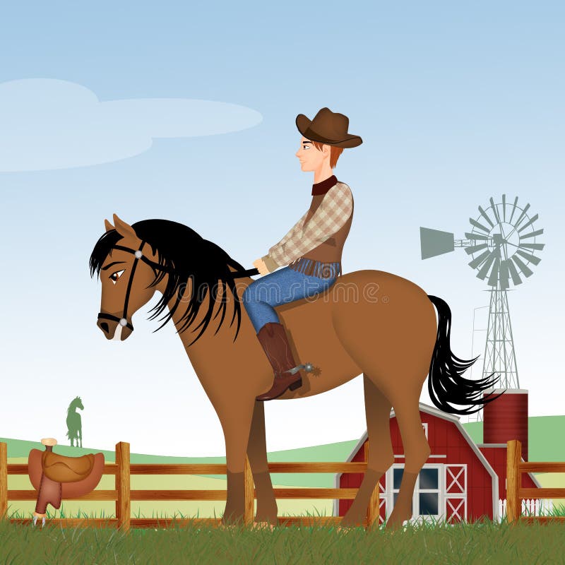 Horse Stable Icon in Monochrome Style Isolated on White Background ...