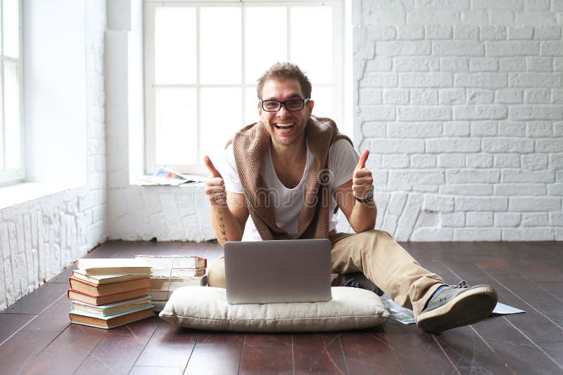 Man of the House during a Break Stock Image - Image of happiness, young ...