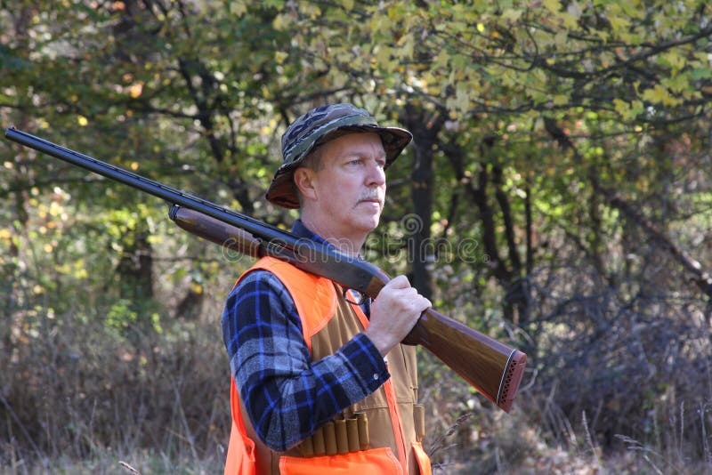 Man Hunting stock photo. Image of shooting, season, outdoors - 3530590