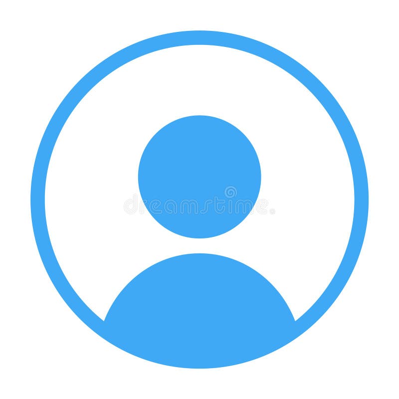 Man Icon Profile Member User. Perconal Symbol Vector on White Isolated ...
