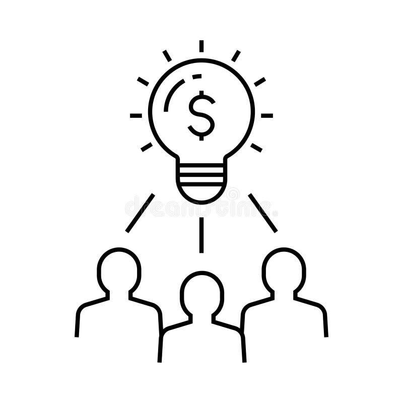 Man, Idea, Bulb, Light, Creative Idea Man Icon Stock Vector ...